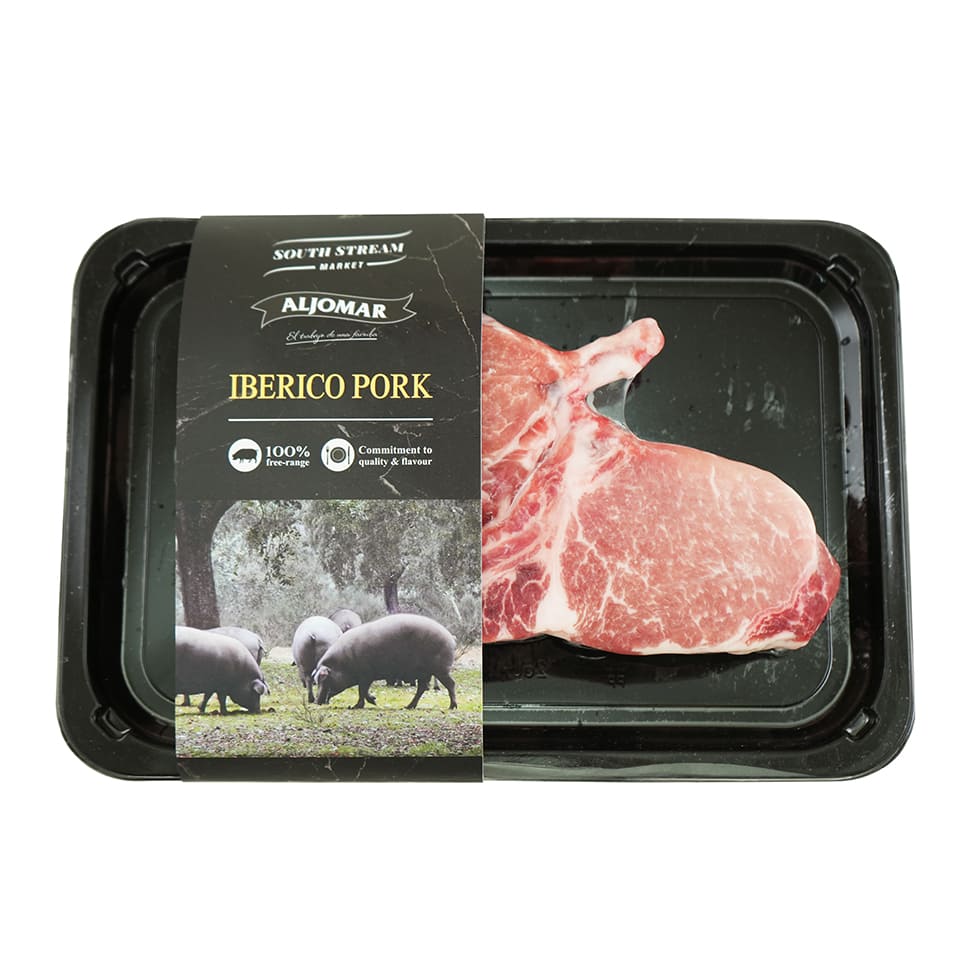Frozen Spain Aljomar Iberico Pork Chop 400-450g* - South Stream Market
