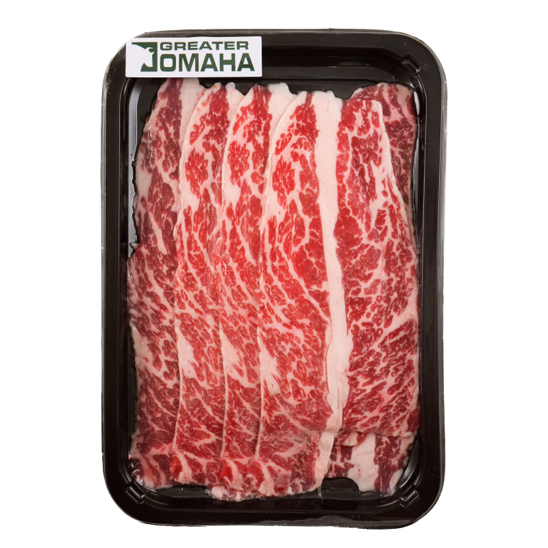 Frozen US Greater Omaha Prime Boneless Short Rib sliced 2mm 200g ...