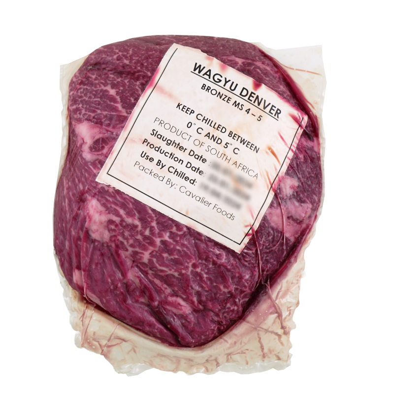 South Africa Cavalier 400 days Grain Fed MS4/5 Wagyu Denver (Zabuton ...